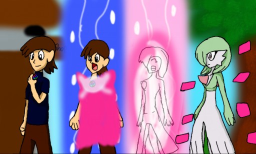 Colors Live - MeGardevoir evolution Tg Tf by Klonoahedgehog