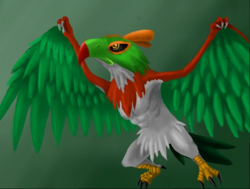 Colors Live - Realistic Hawlucha by T-rev411