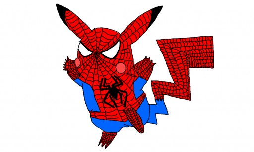 Colors Live - pikachu/spider-man by applecore