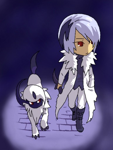 Colors Live - Absol Gijinka by anniebooh