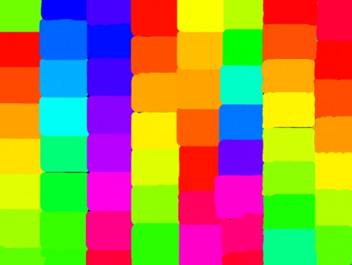 Colors Live - rainbow boxes by Alexis 2