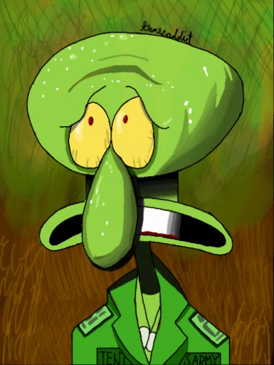 Squidward's missing limbs | SpongeBuddy Mania Forums