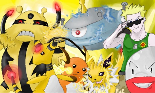 Colors Live - Major Bob,the 3th gym leader of Kanto. by Frizztal
