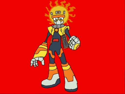 Colors Live - Solar man.EXE by Futurama hero