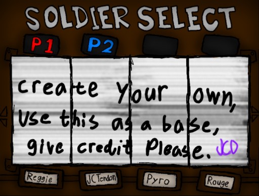 Colors Live - JCD's Metal Slug- Character Select by J.C.D.