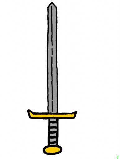 Colors Live - Doodle Sword by Justinn