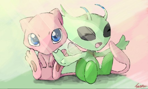 Colors Live - Mew & Celebi by Taoni