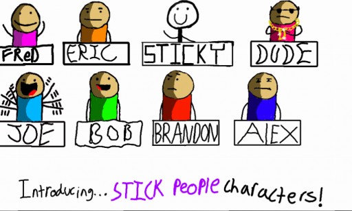 Colors Live - Stick People People 1 by JaksonRanger1