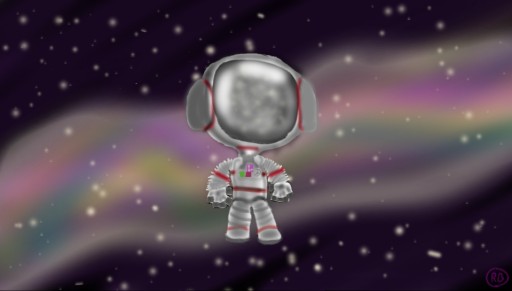 Colors Live - Little Big Planet Sackboy w/ space suit by RanchRobin