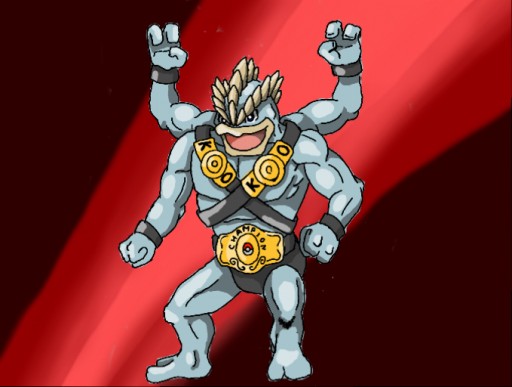 Colors Live - Mega Machamp by T-rev411