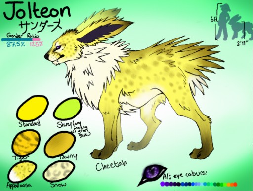 Colors Live - Jolteon by MCRWolfehinactive