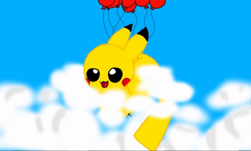Colors Live - Floating Pikachu by court