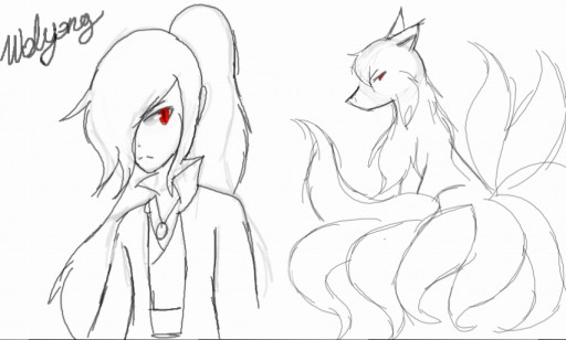 Colors Live - Human & fox form by Frosted Forest