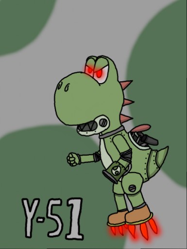 Colors Live - Robot Yoshi (Y-51) by Cheekster