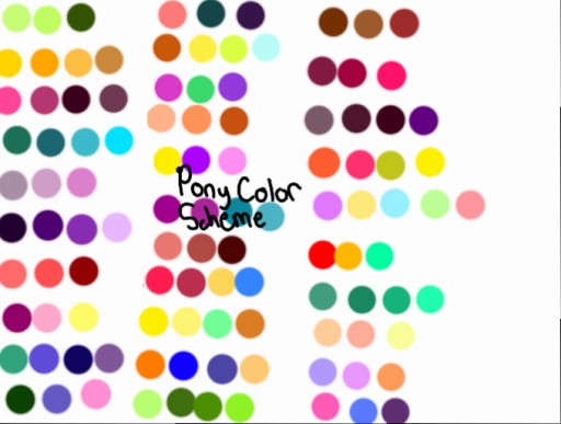 Colors Live - Color Scheme for ponies :) by LiaTimberlake