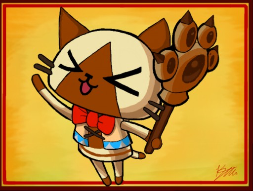 Colors Live - Felyne Fanart by Paroxus