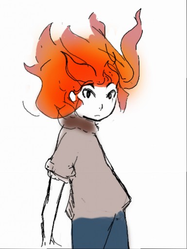 Colors Live - hair on fire by A-toy