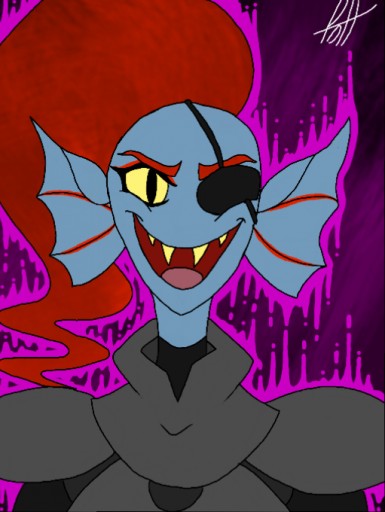 Colors Live - Undyne by Partyonhat