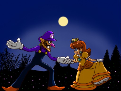 Colors Live - ワルデジ Waluigi and Daisy by hirataira