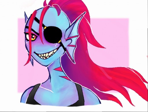 Colors Live - Undyne by juleemma