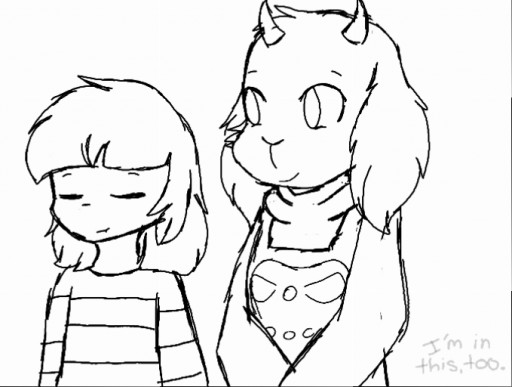 Undertale Frisk And Tori