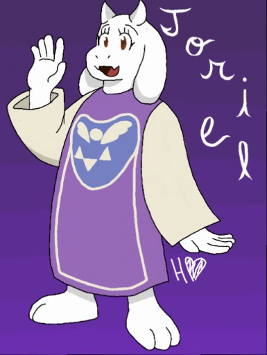 Colors Live - Toriel by hannahsvessel
