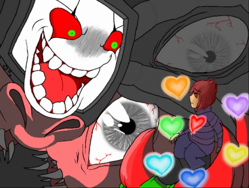 Colors Live - Omega Flowey and Frisk UNFINISHED by AutumnAlley