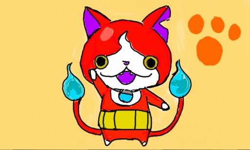 Colors Live - Yokai Watch Charming Cat by AnnaWildcat