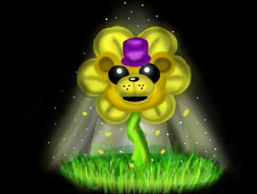Colors Live - FredBear The Flower (FNAFTALE) by -BluePunnyArtist