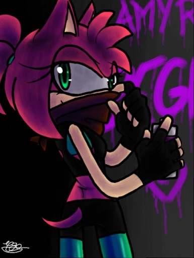 Colors Live - Punk Amy by MangaAnon