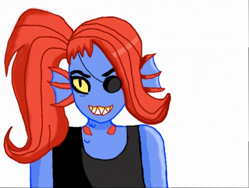 Colors Live - Undyne by SavageStarlight