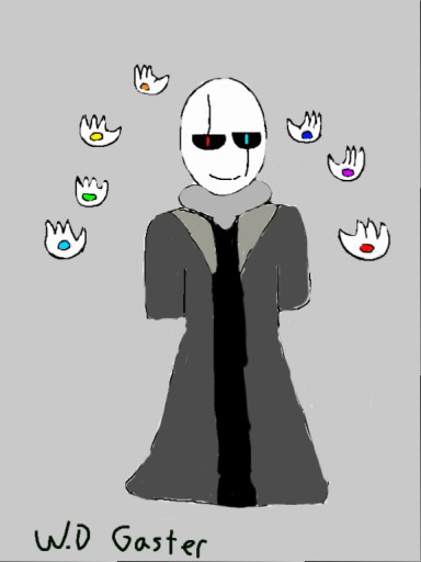 Colors Live - W.D Gaster by Xero4