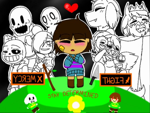 Colors Live - Undertale by Braveytehcat