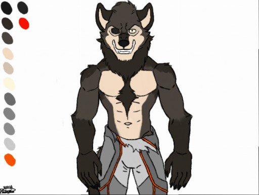 Colors Live - Space Werewolf by -R-and-C-