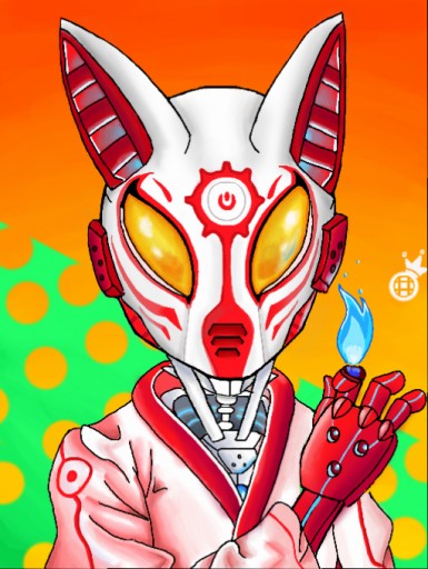 Colors Live - Kitsune by DaKingOfWaffles