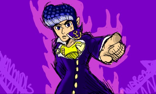 Colors Live - Josuke pointing by Bluestm