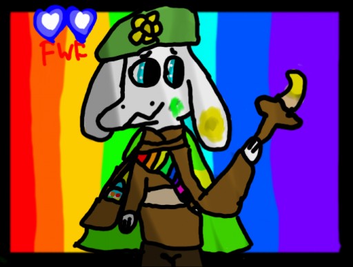 Colors Live - ink asriel by SkaterFireworkFox