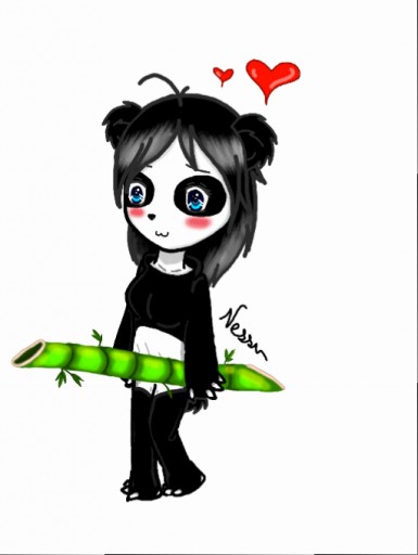 Colors Live - panda me by ForeverNessa