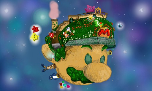 Colors Live - Starship Mario. by .EMILY.