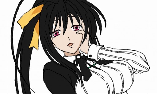 Colors Live - Akeno Himejima by Alex-Kun1999