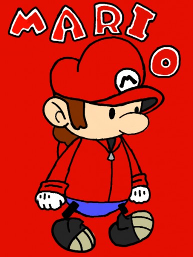 Colors Live - Paper Teen Mario by Hylian Green