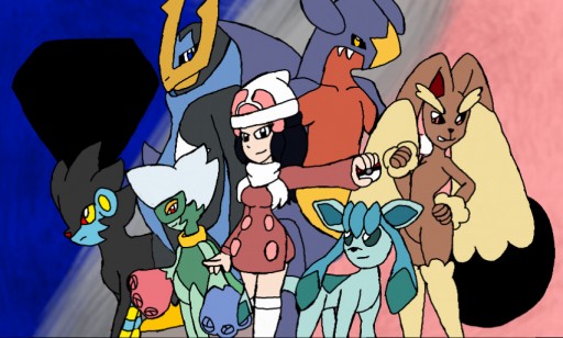 Colors Live - Pokemon Platinum Team by Klonoahedgehog