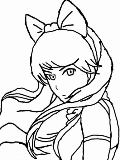 Colors Live - My RWBY Art#2-Black by RaggedyAndy