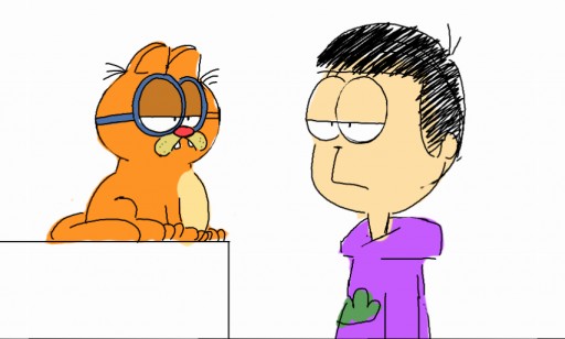 Colors Live - I like japanese garfield by Rocky209