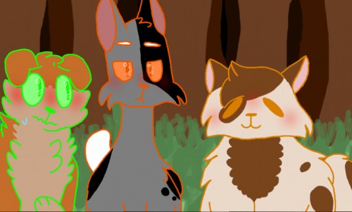 Colors Live - Three Toms by chaikboard