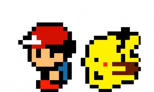 Colors! Live - 8-bit pikachu and ash. by CDB342