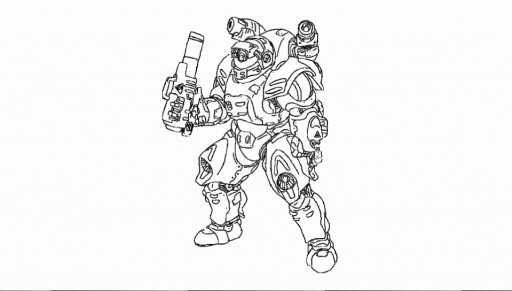 Colors Live - power armor by jurassacore