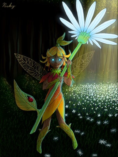 Colors Live - Flower Sprite/Fairy by Pooky