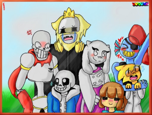 Colors Live - Undertale frame Doodle by AnimeEmma