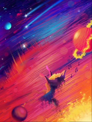 Colors Live - Fading in Space by Airia-Tasui